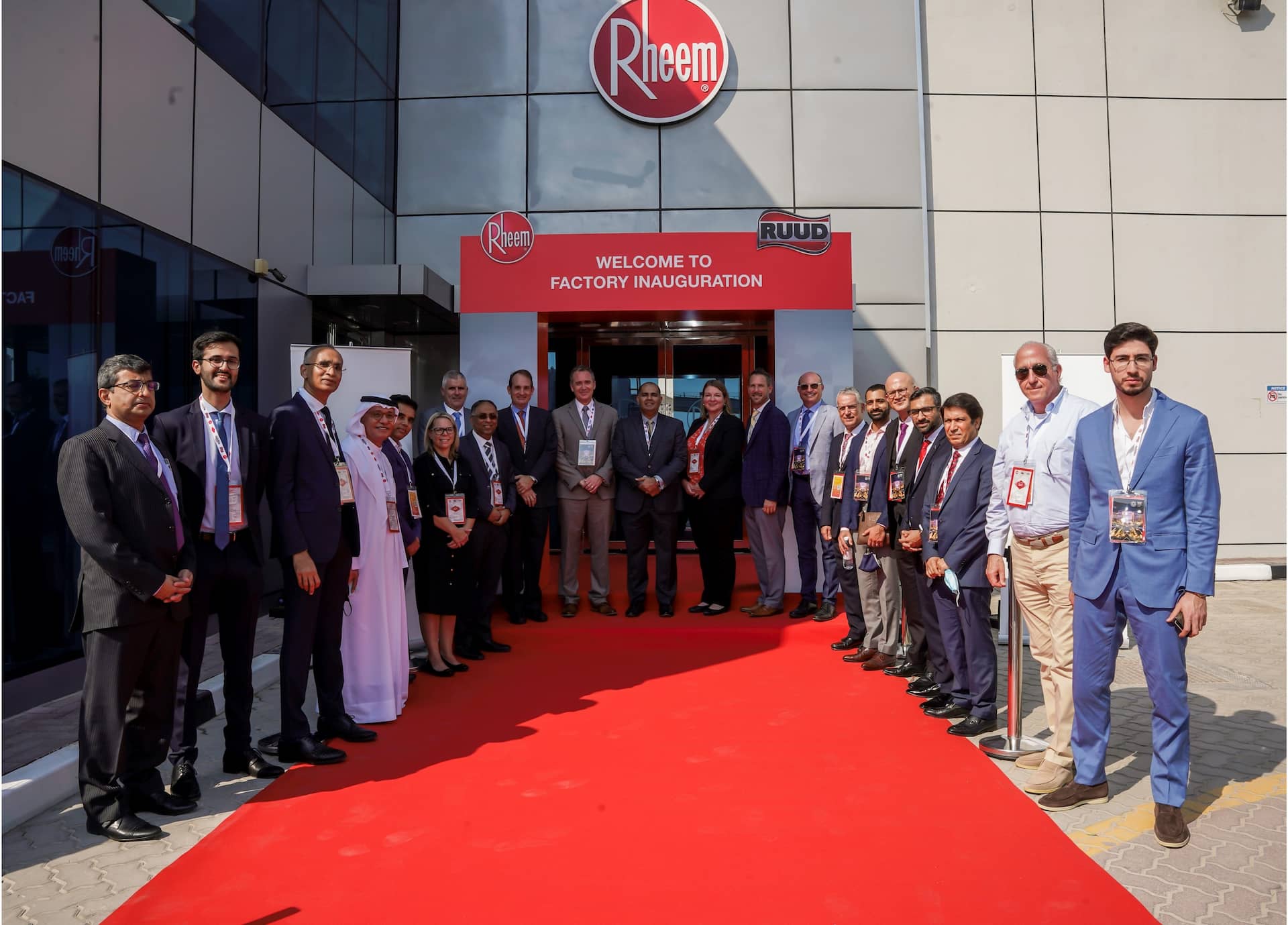 Rheem Inaugurates New Manufacturing Facility in Dubai | Global leader ...